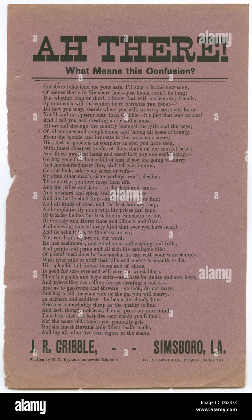 Merchant advertisement hi-res stock photography and images - Alamy