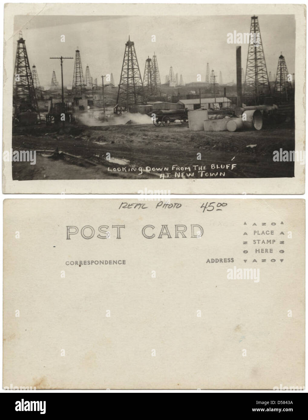 1900s drilling for oil hi-res stock photography and images - Alamy