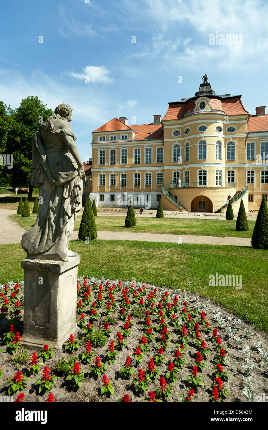 Rogalin, Poland, the palace Rogalin Stock Photo - Alamy