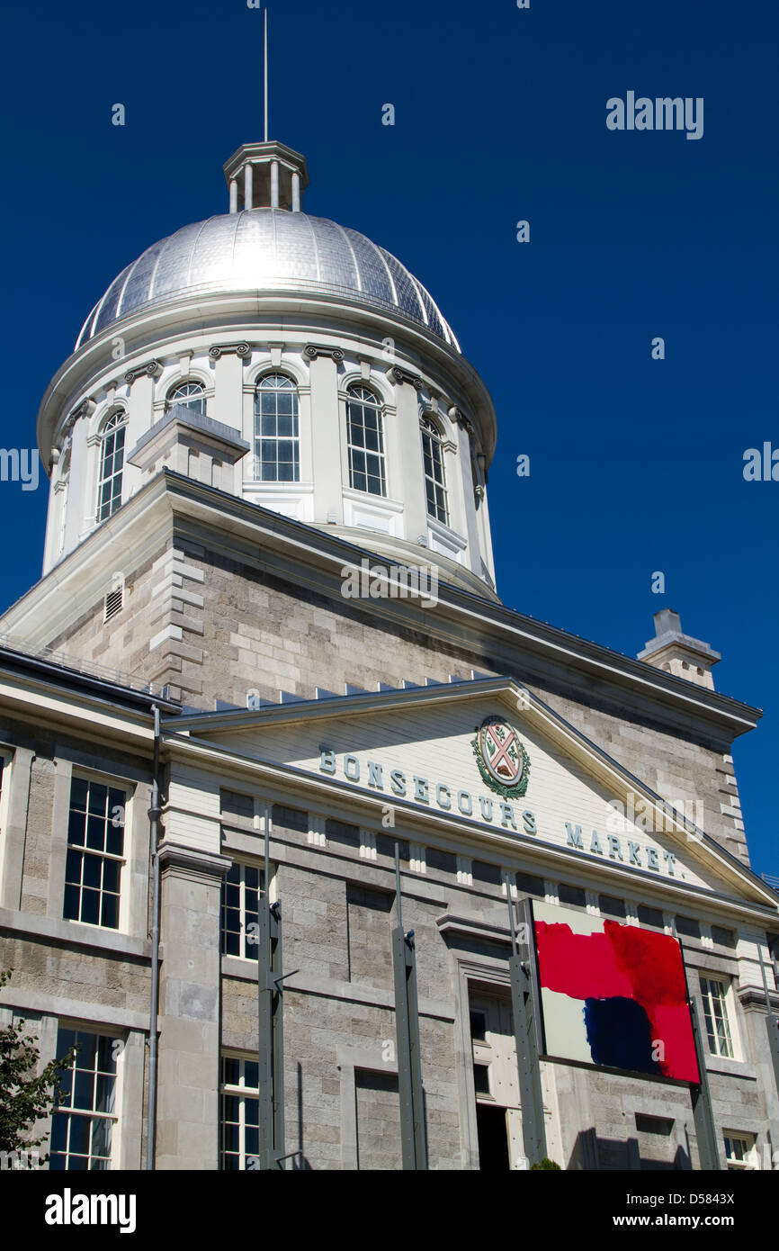 Bonsecours market in Old Montreal, Quebec, Canada Stock Photo - Alamy