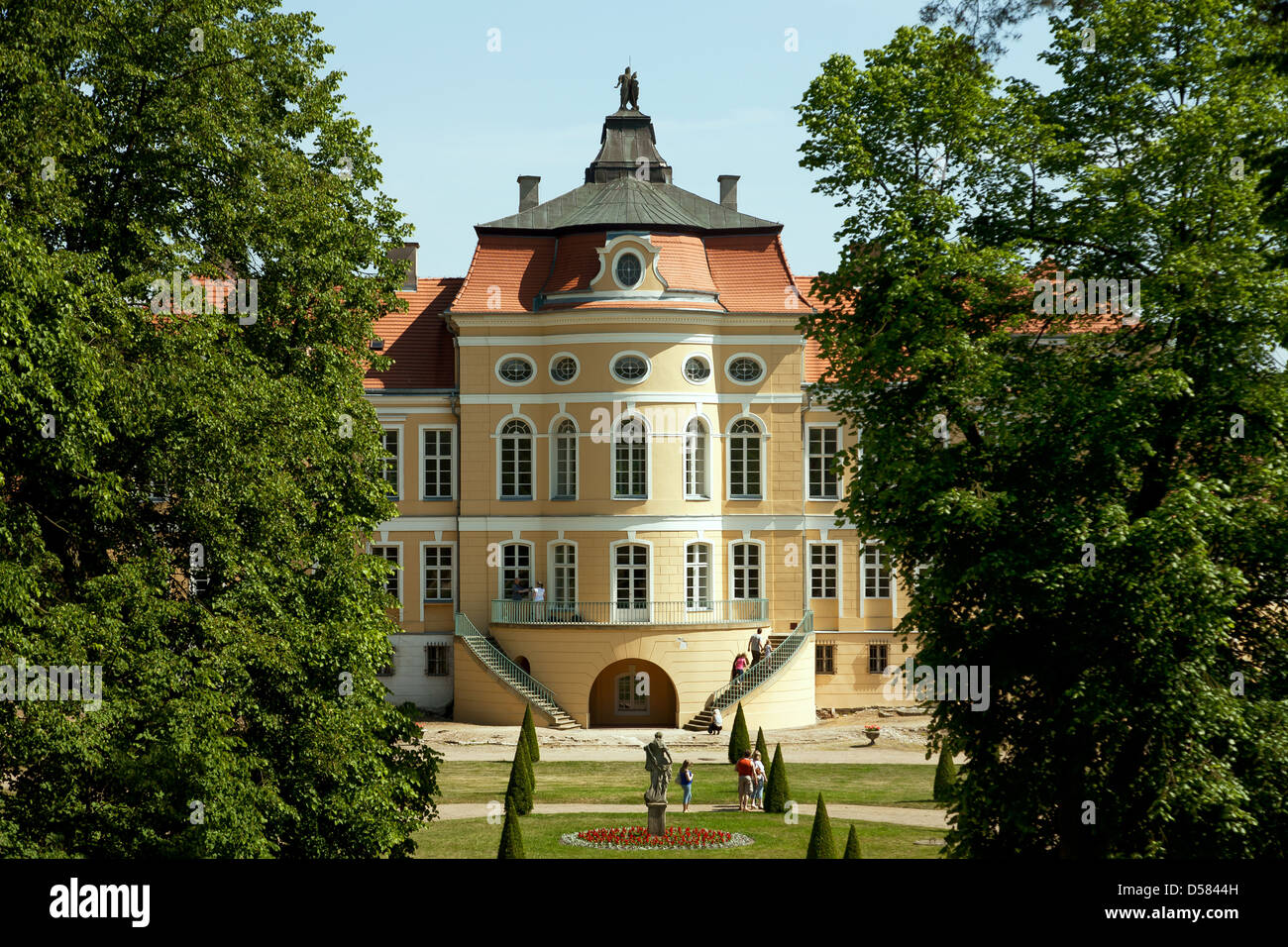 Rogalin, Poland, the palace Rogalin Stock Photo - Alamy