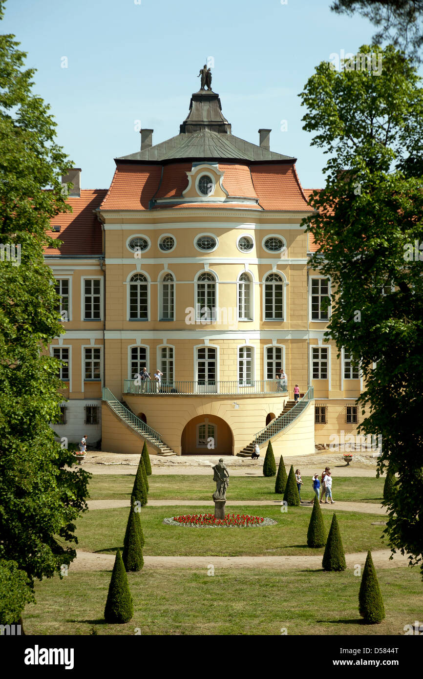 Rogalin, Poland, the palace Rogalin Stock Photo - Alamy