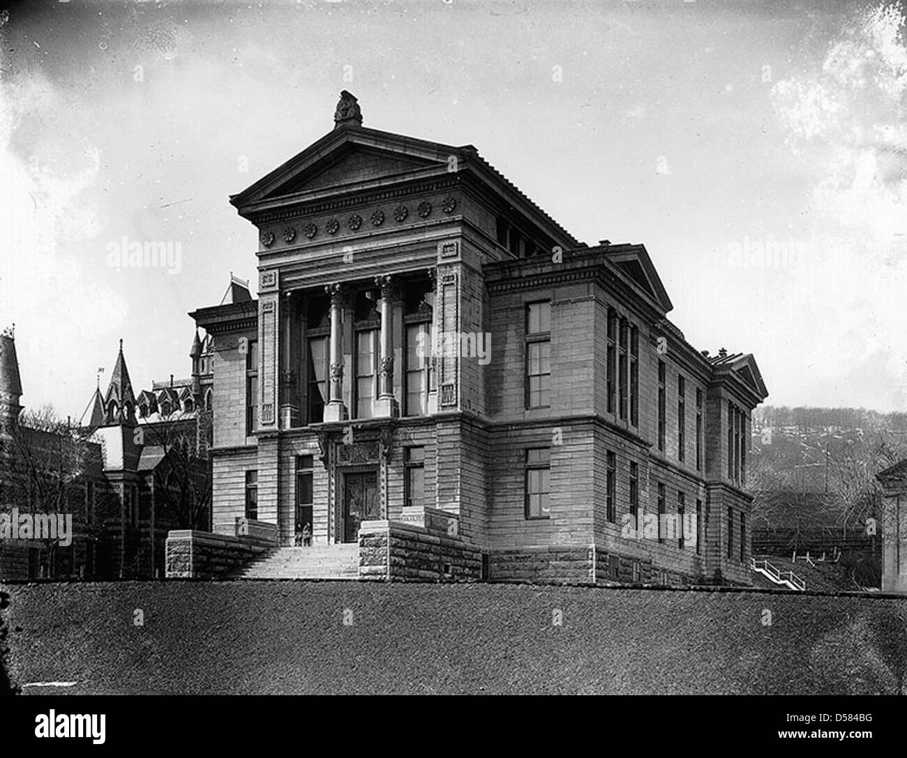 Redpath Museum, McGill University, Montreal, QC, about 1910 Stock Photo ...