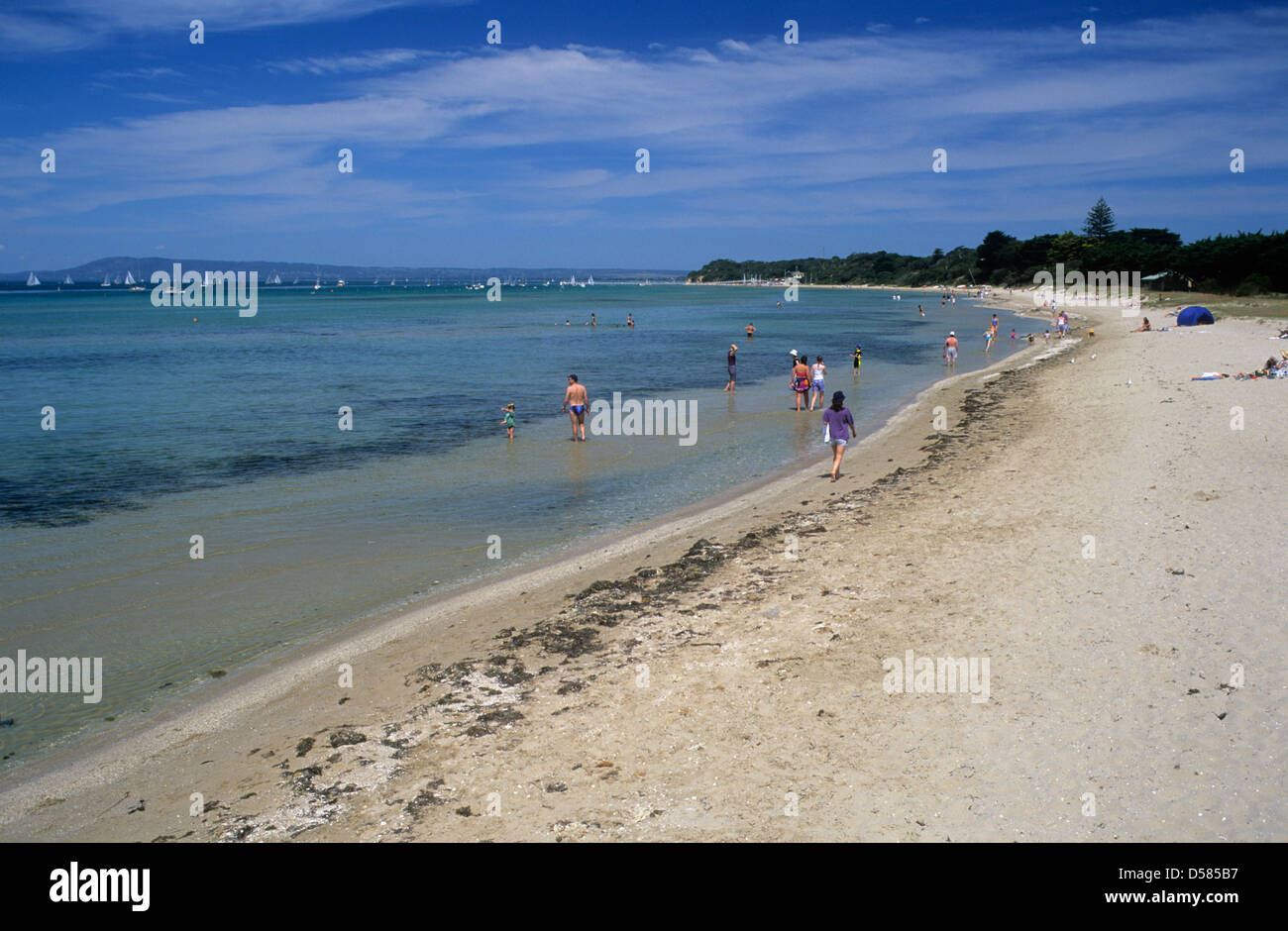 Melbourne port phillip bay hi-res stock photography and images - Alamy