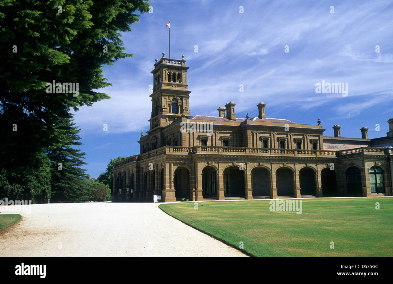 Australia, Victoria, Melbourne, Werribee Park Mansion Stock Photo - Alamy