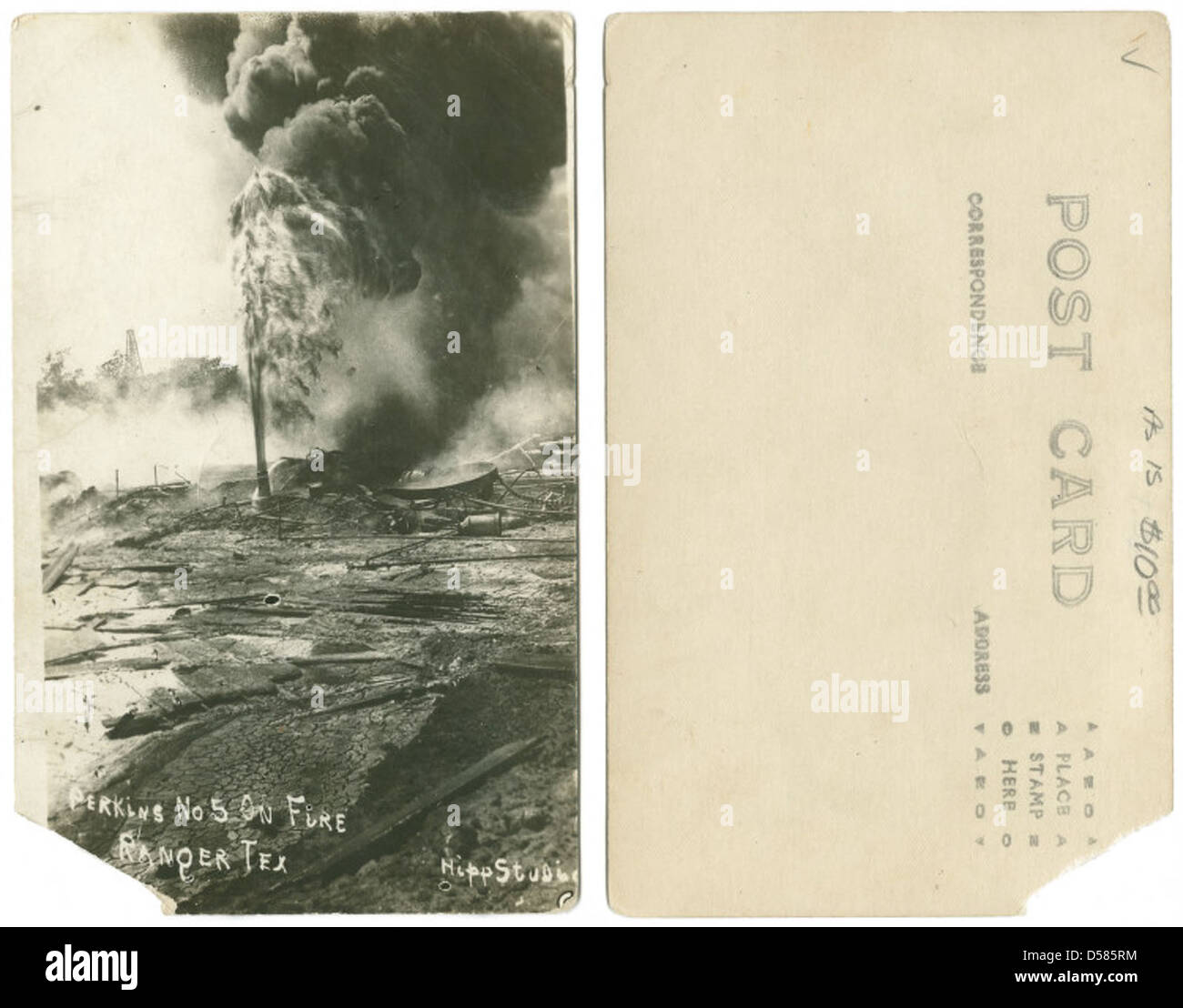 Oil field fire texas hi-res stock photography and images - Alamy