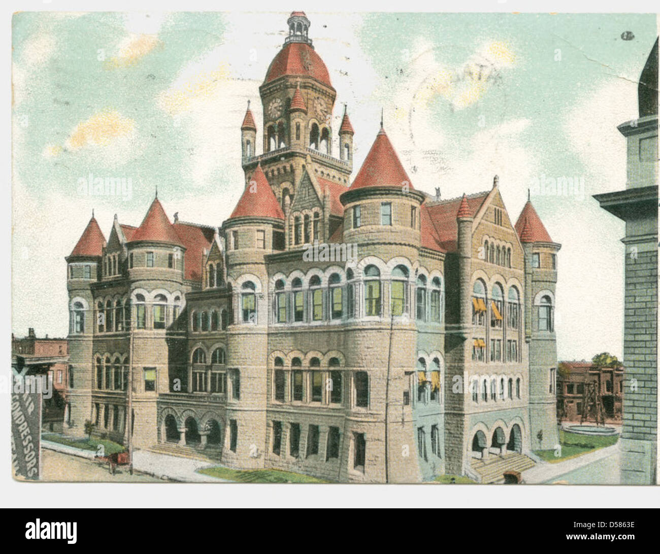 A photograph of the courthouse in downtown Dallas, Texas, showcasing ...