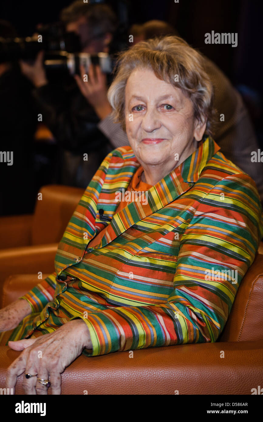 Ingrid Noll on German NDR TV talkshow "NDR Talk Show". Hamburg, Germany ...