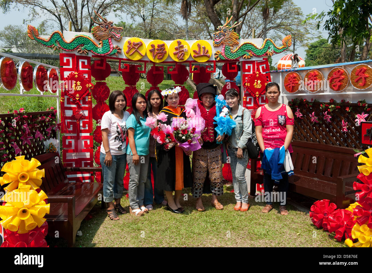 Chiang Rai, Thailand, a graduate of the Rajabhat University with her ...