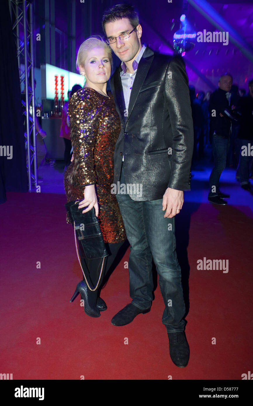 Maite Kelly, Florent Raimond at 1Live Krone Awards at Jahrhunderthalle ...