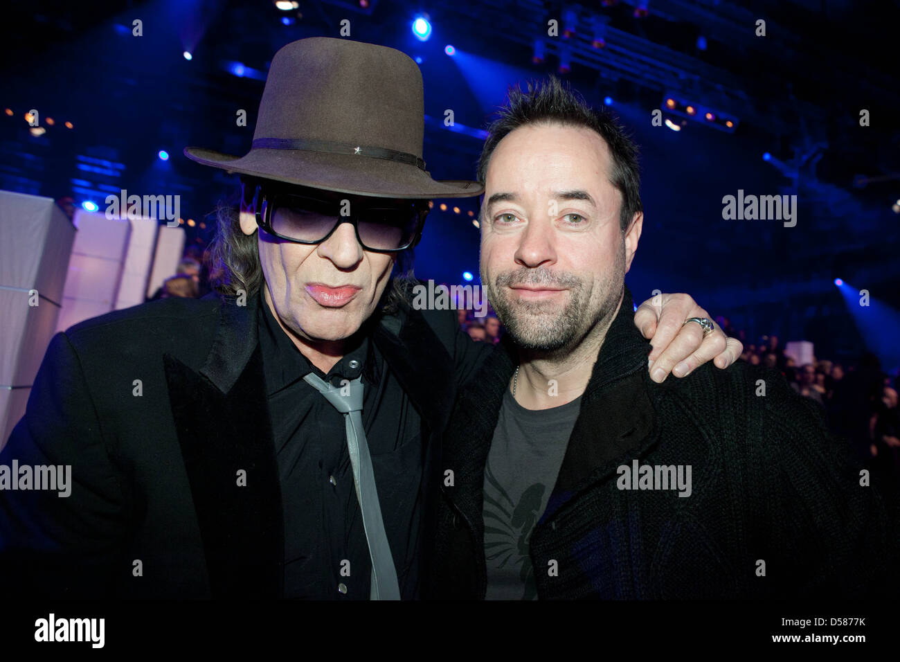 Udo Lindenberg, Jan Josef Liefers at 1Live Krone Awards at ...