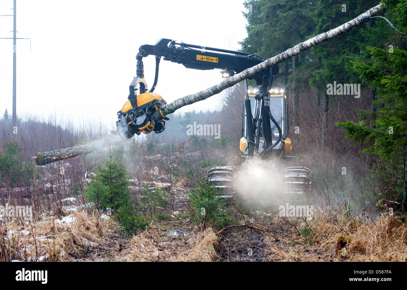 Timber harvester hi-res stock photography and images - Alamy