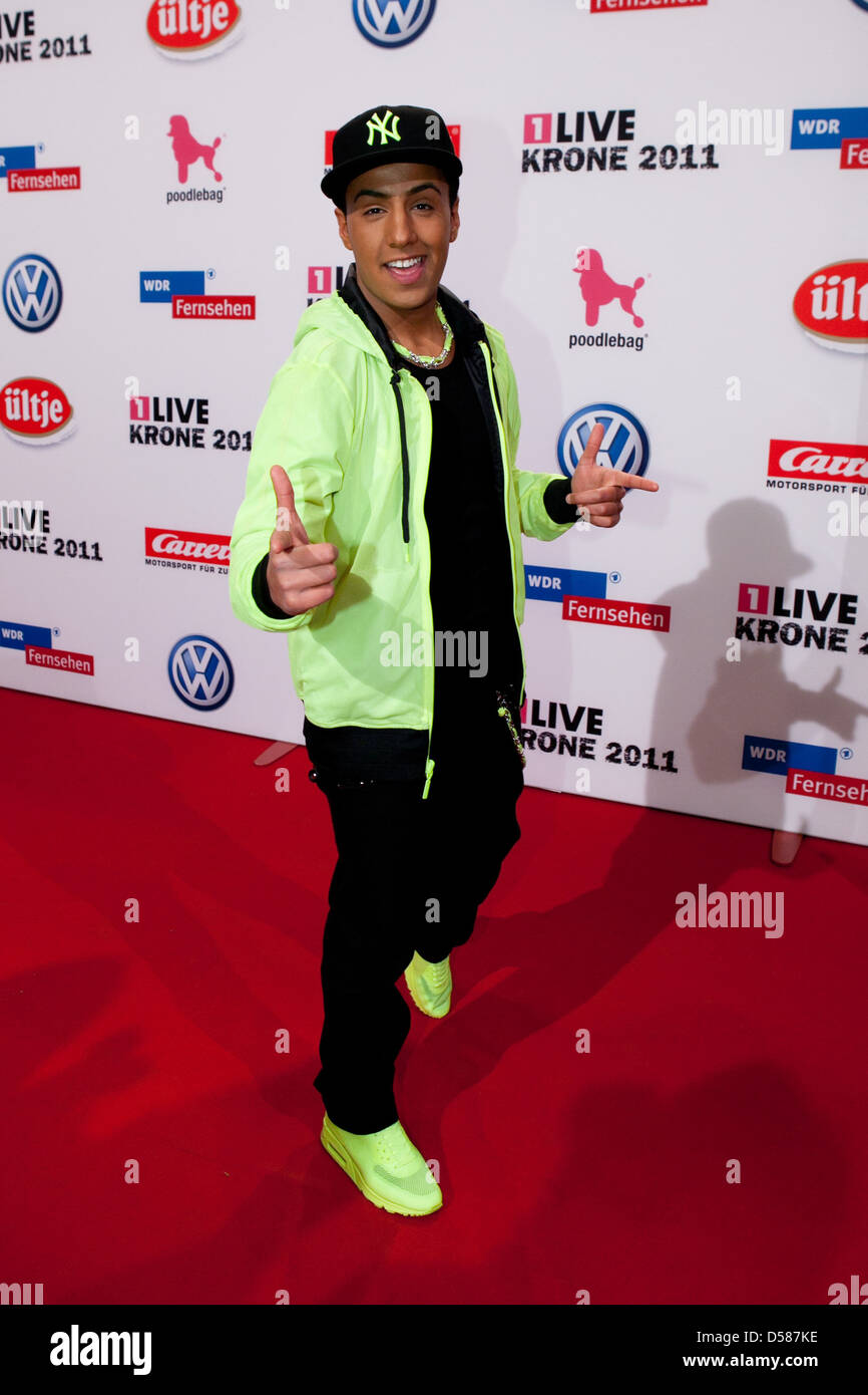 Der Checker at 1Live Krone Awards at Jahrhunderthalle - red carpet ...
