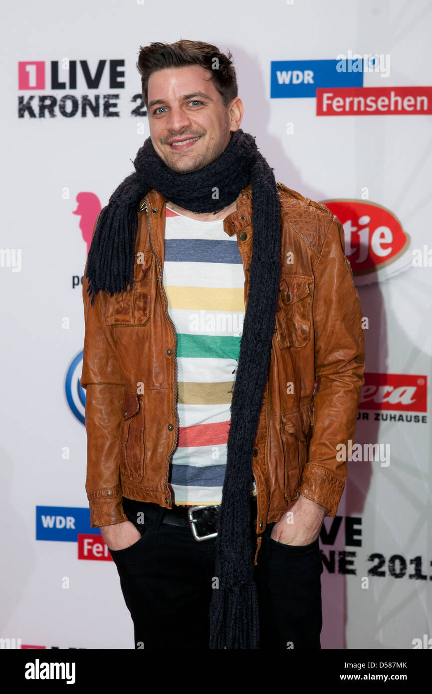 David Pfeffer at Live Krone Awards at Jahrhunderthallered carpet ...