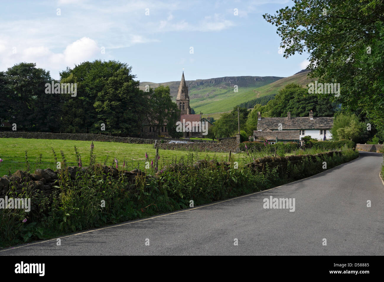 Edale Village Peak District Stock Photos & Edale Village Peak District ...