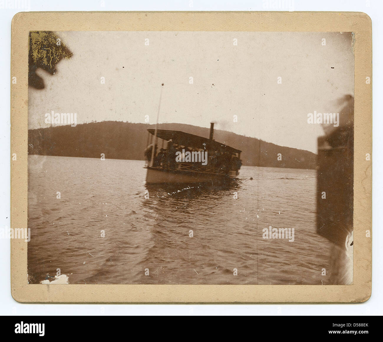 This photograph shows the steamer 'Devils Lake' in Alaska or Canada ...