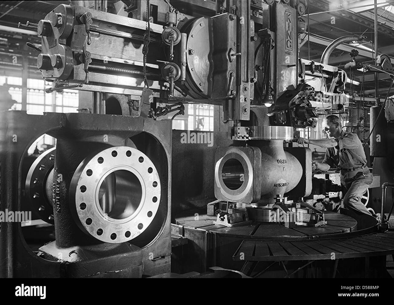 The Cameron Iron Works in Houston, Texas, showcases industrial ...