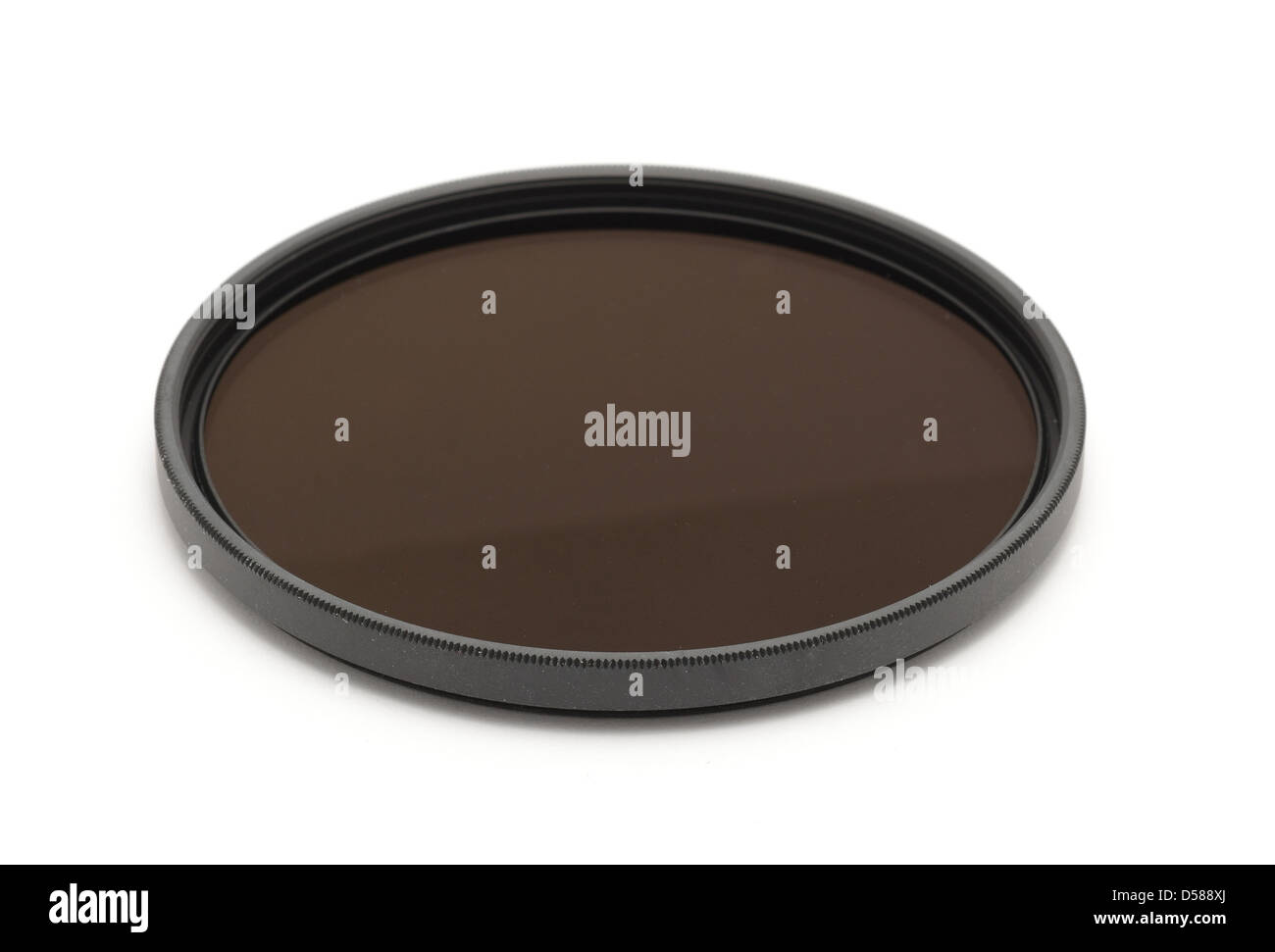 New neutral density filter on a white background Stock Photo - Alamy