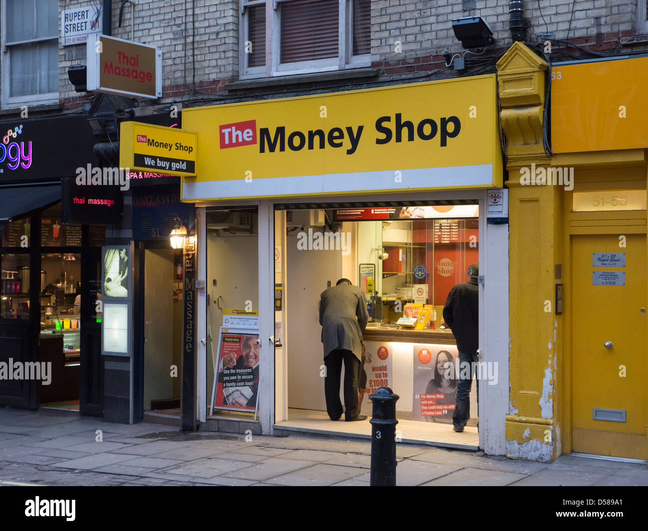 Soho london rupert street hi-res stock photography and images - Alamy
