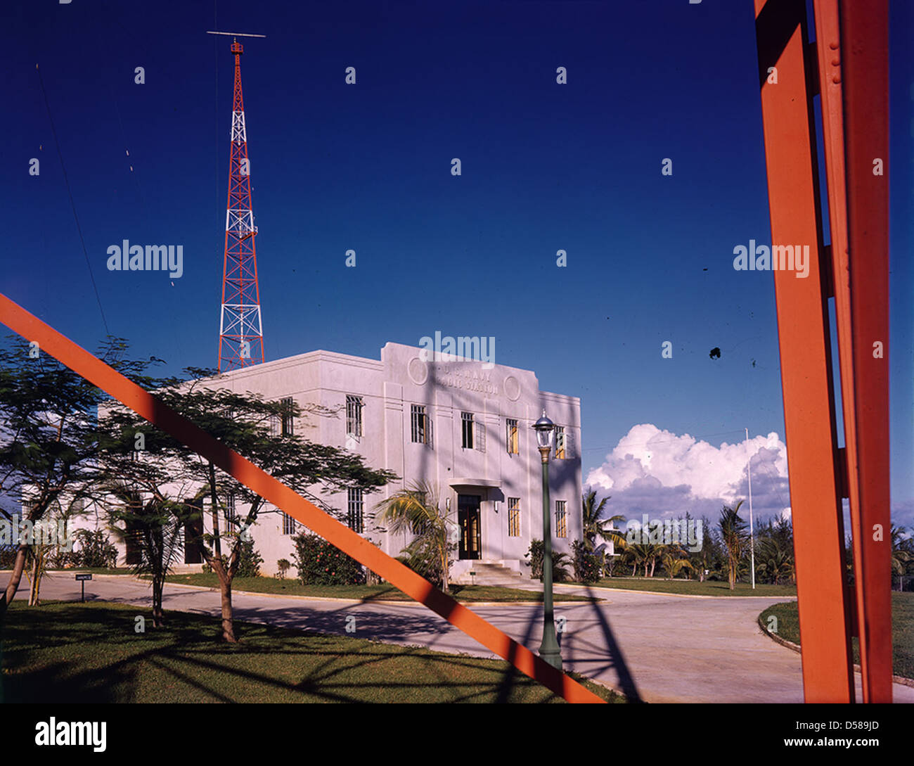 The U.S. Navy Radio Station in Puerto Rico, shown in this historical ...