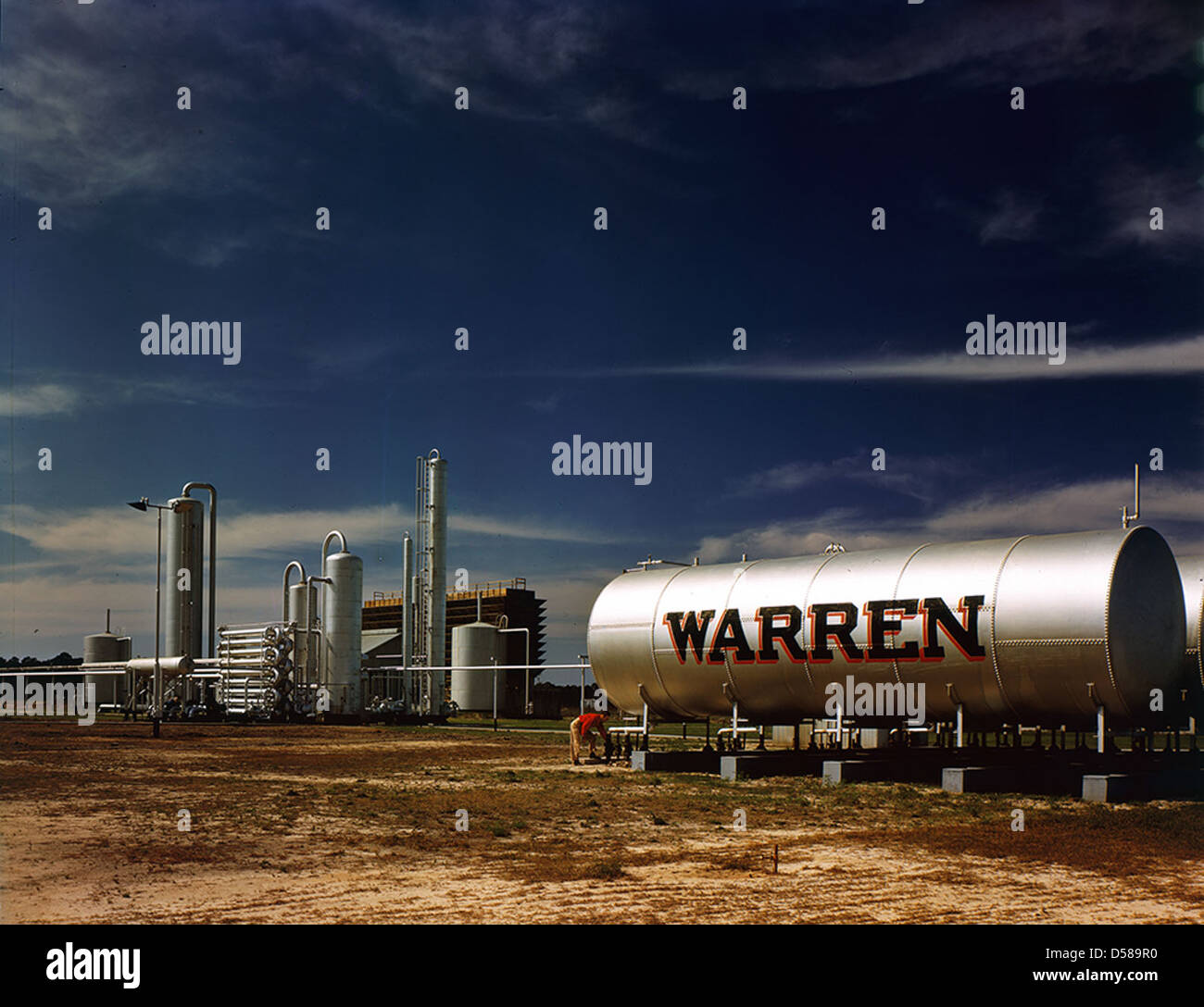 Warren Petroleum Co.'s equipment at their Texas facilities, including ...