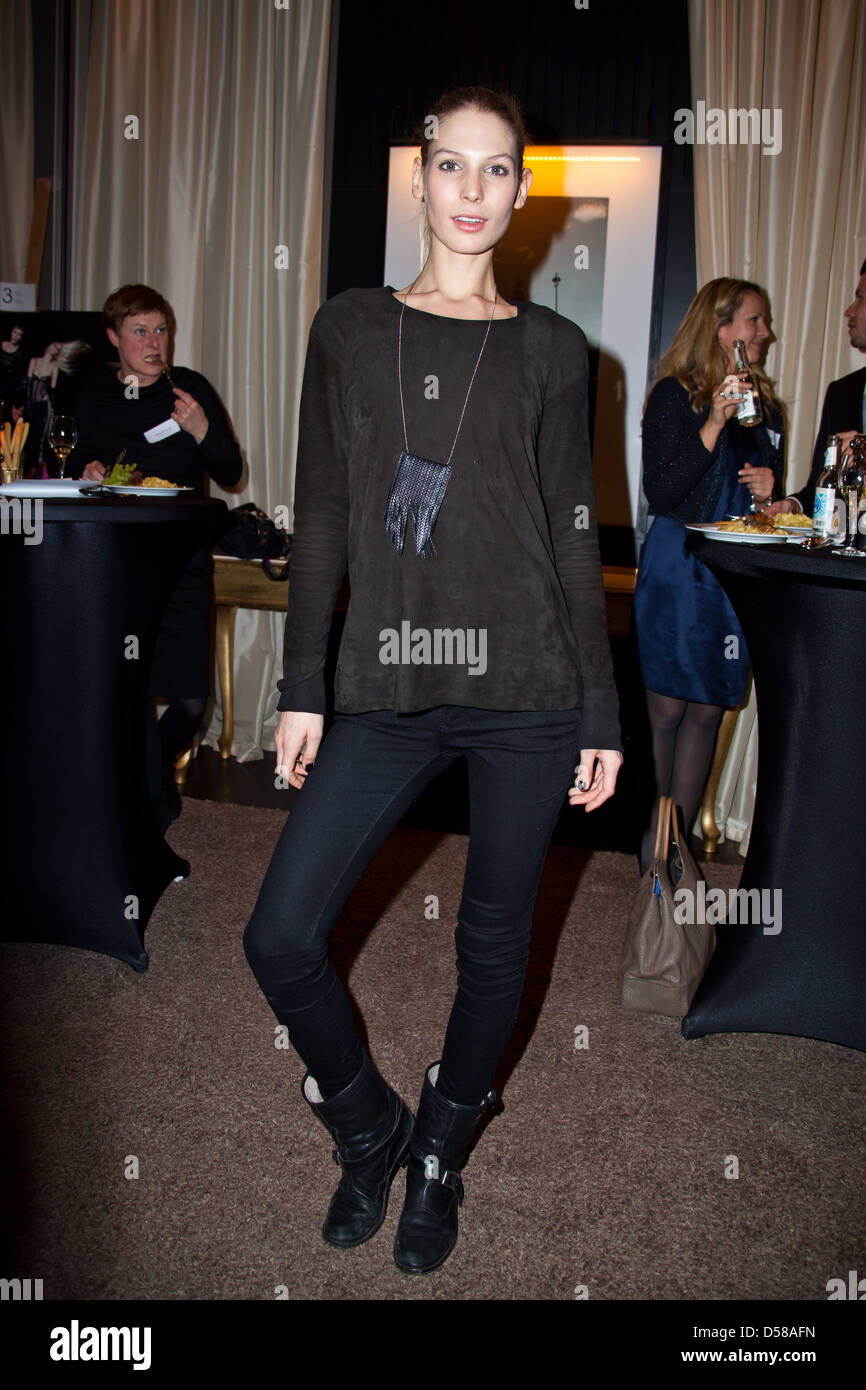 Sarah Brandner (girlfriend of soccer player Bastian Schweinsteiger) at ...