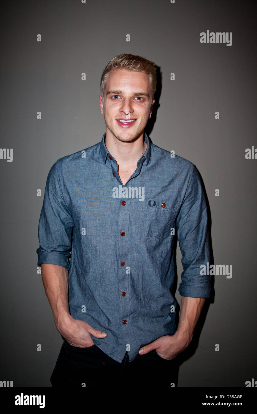 Model Mario Galla at "Schoenes Hamburg" event at George Hotel. Hamburg ...