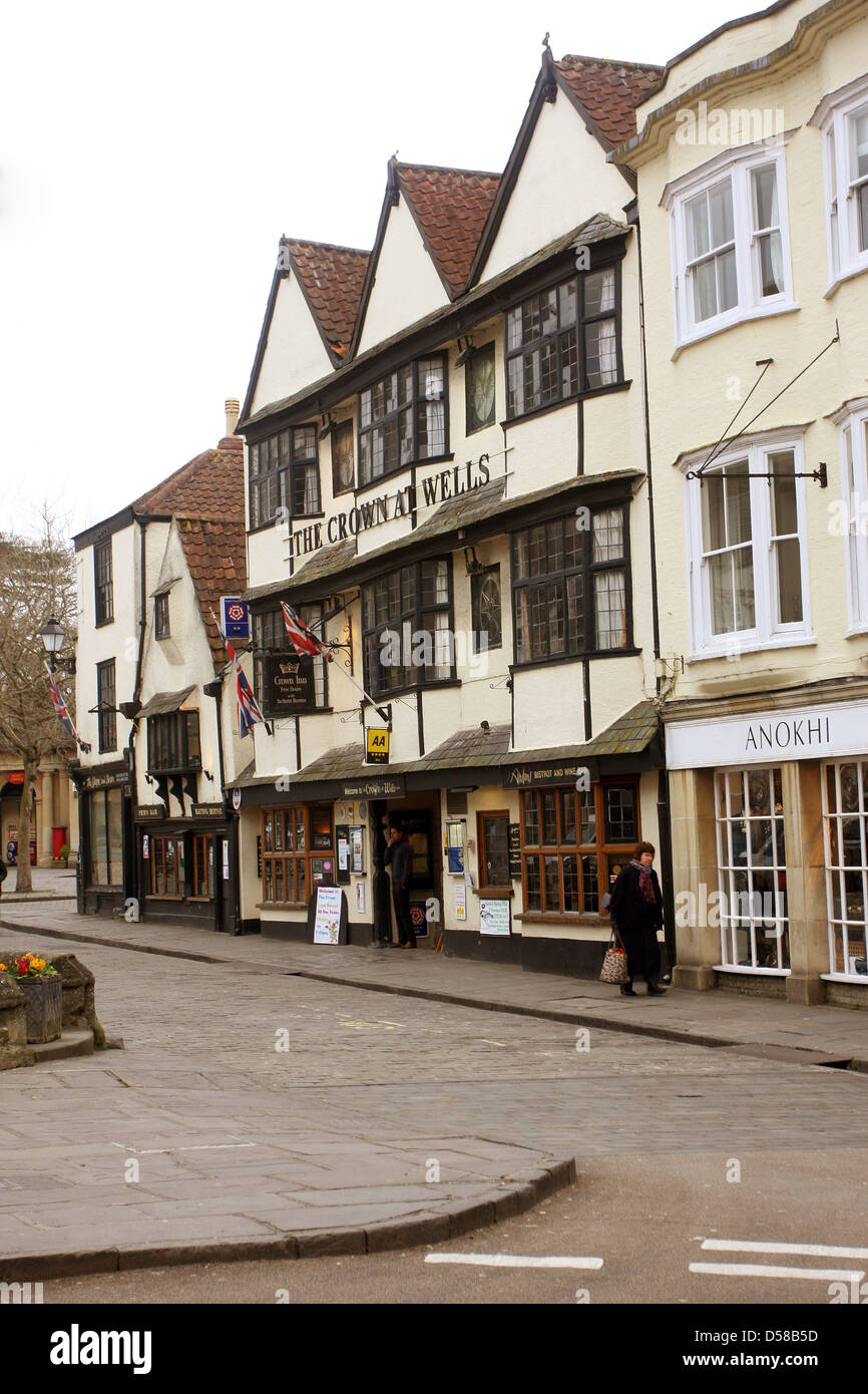 A traditional large coaching Inn, now a pub and hotel, The Crown in ...