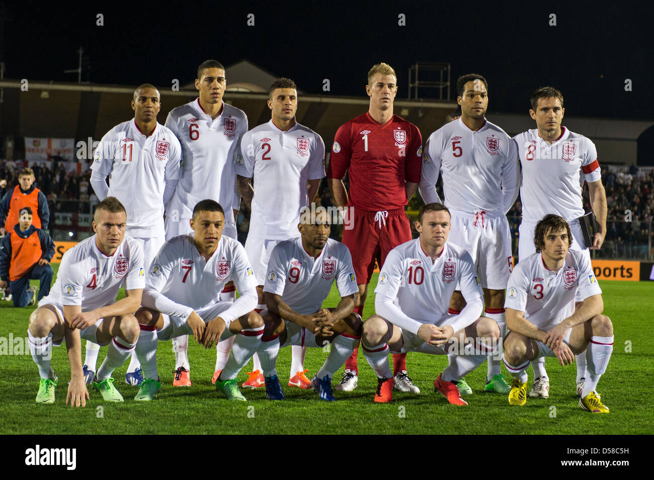 Soccer england team group hi-res stock photography and images - Alamy