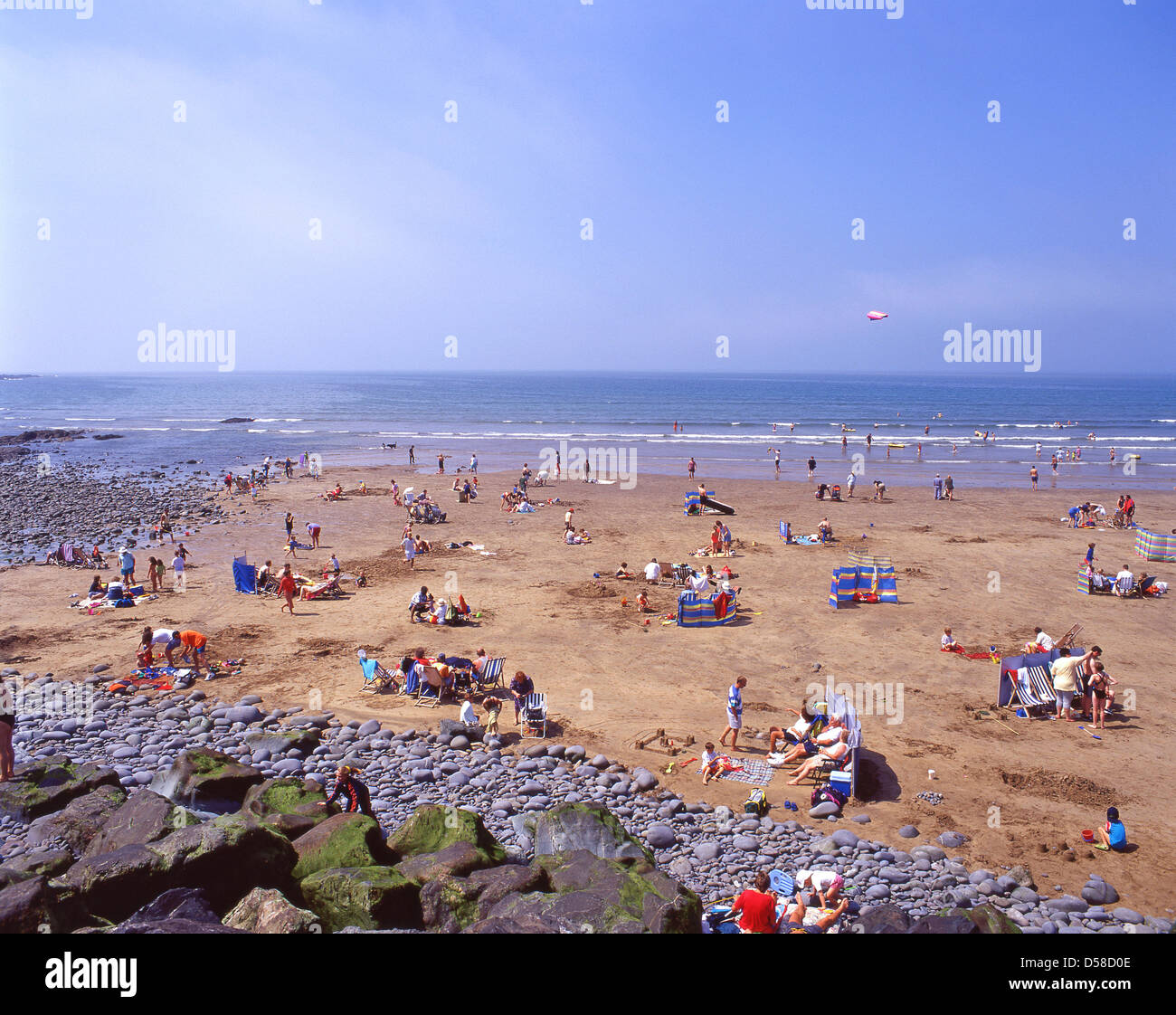 Westward Ho! Beach, Westward Ho!, Torridge District, Devon, England ...
