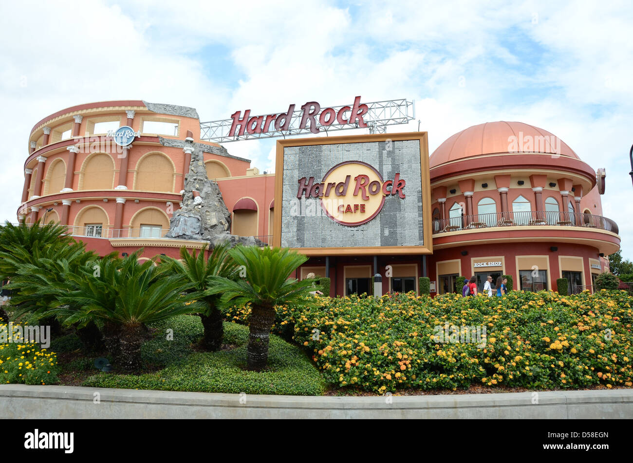 Hard Rock Cafe, City Walk Universal Studio Orlando Florida USA Stock ...
