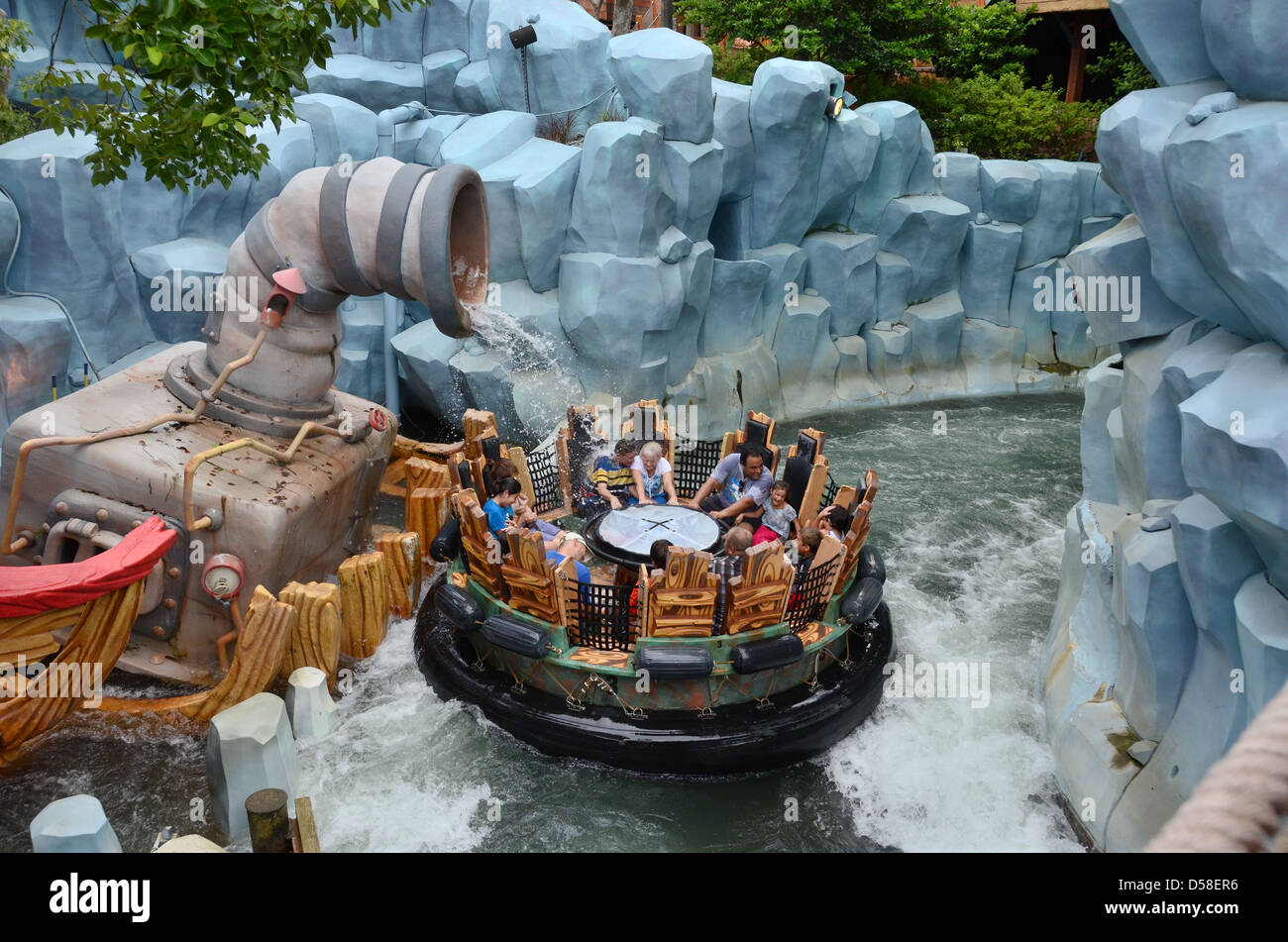 Popeye & Bluto's Bilge-Rat Barges at Universal's Islands of Adventure ...