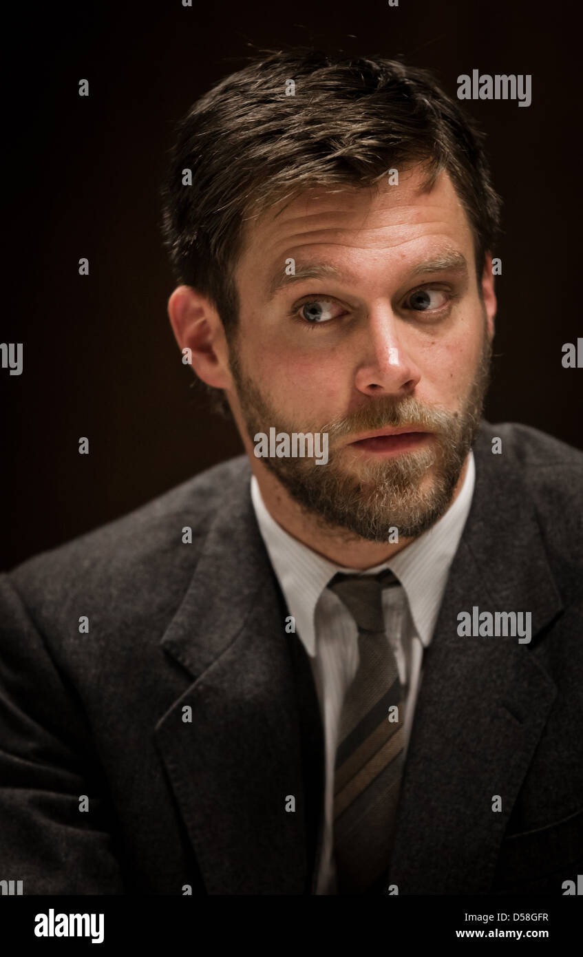 Ken Duken on the set of german/norwegian movie "Two lives" ("Zwei Leben ...