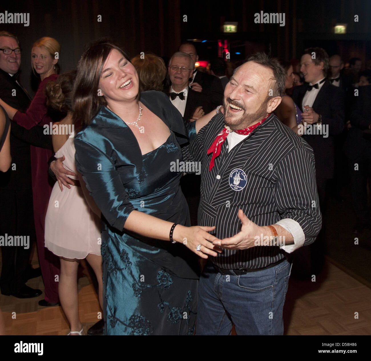 Katharina Fegebank, Ulli Saloga at New Year reception 'Ahoi! 2012' at ...