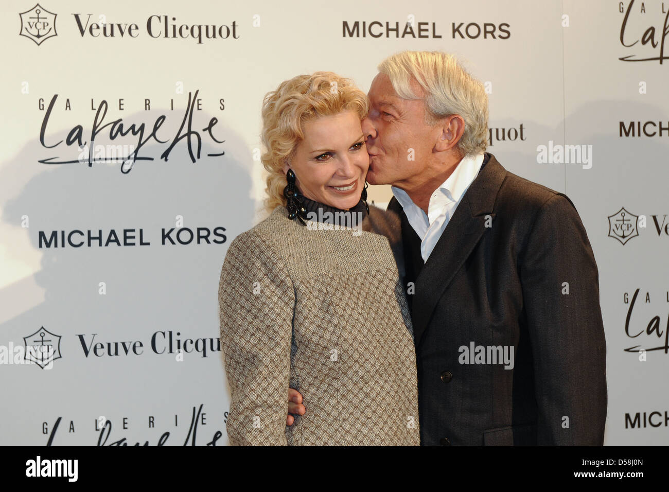 Joe Groebel and Grit Weiss at Mercedes-Benz Fashion Week Berlin Autumn ...