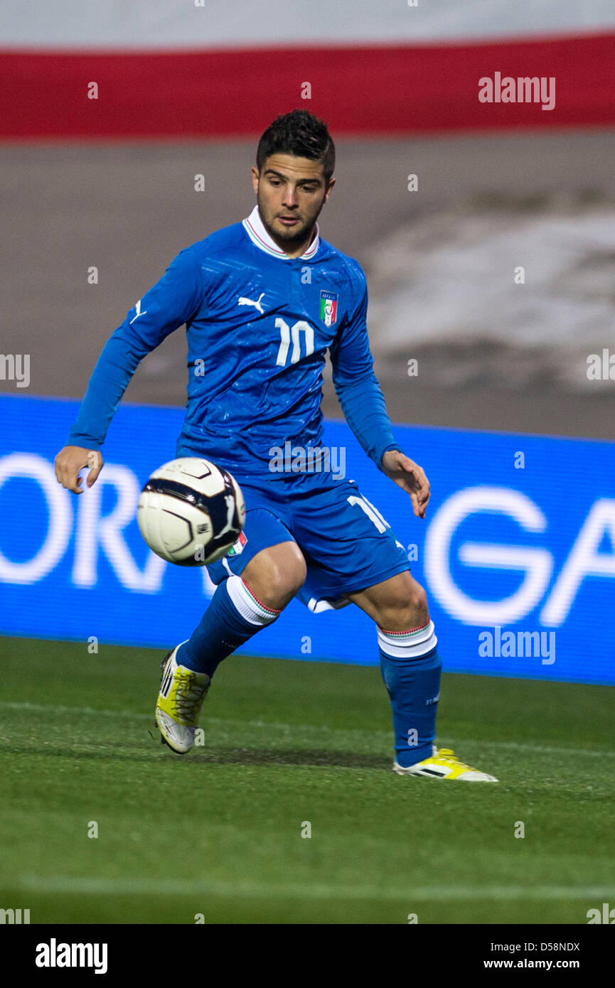 Lorenzo Insigne (ITA), MARCH 25, 2013 - Football / Soccer ...
