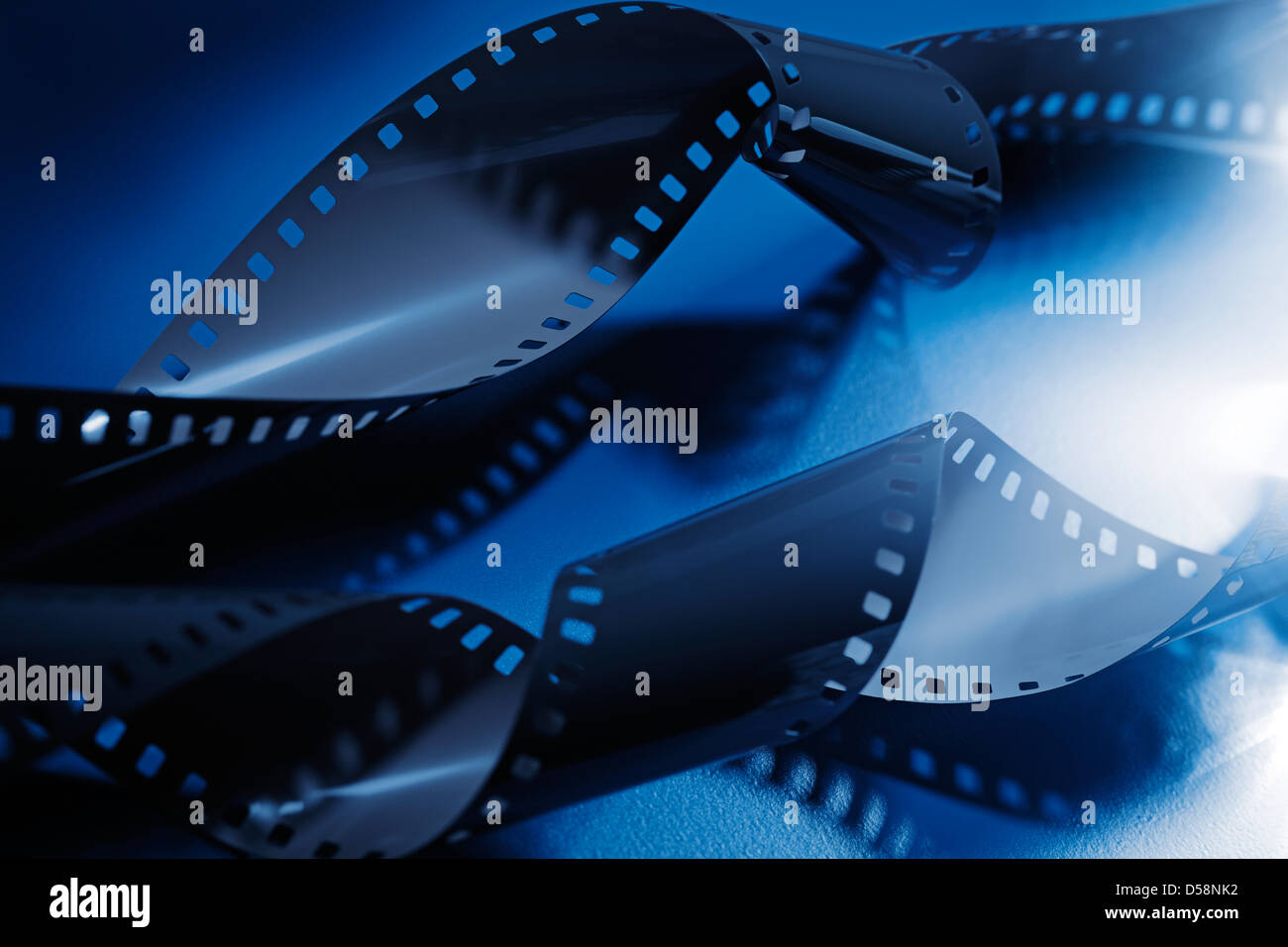 Blue monochromatic image 35mm film hi-res stock photography and images ...