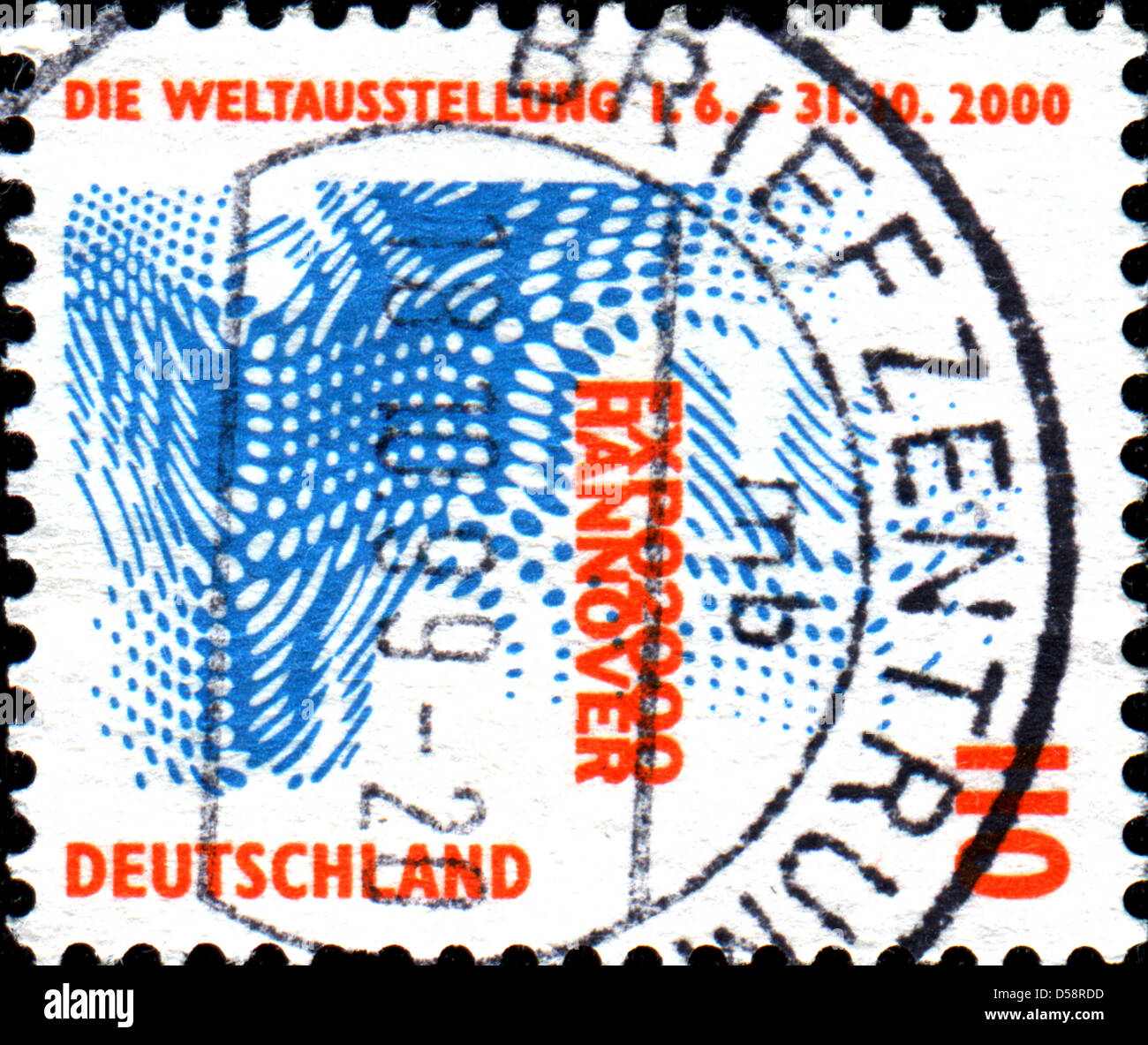 GERMANY - CIRCA 2003: A stamp printed in German Federal Republic shows ...