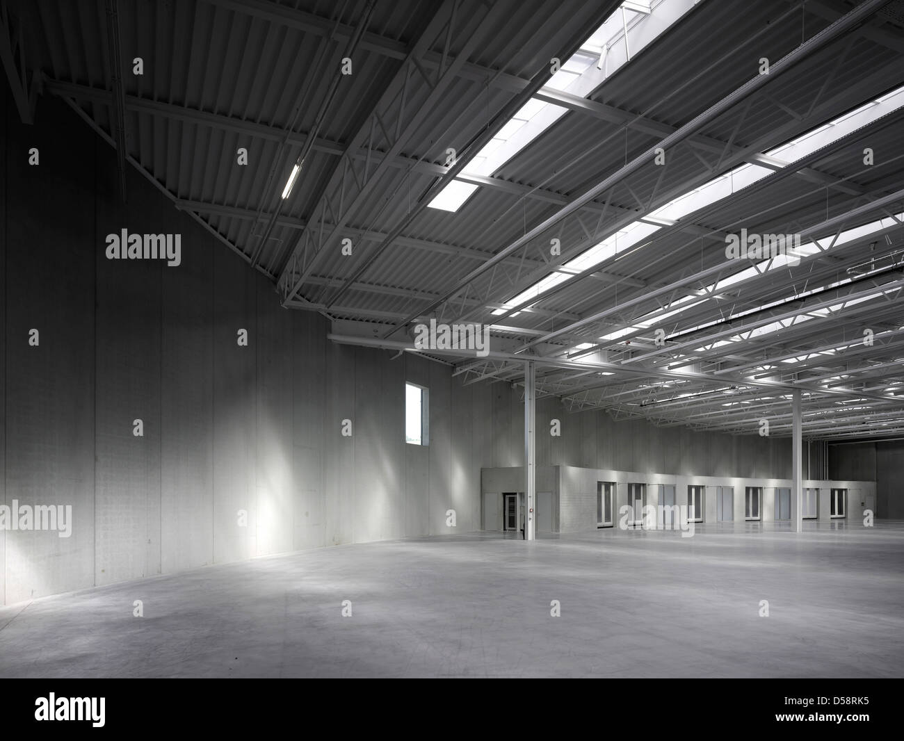 Logistics Building at Vitra Campus, Weil am Rhein, Germany. Architect ...