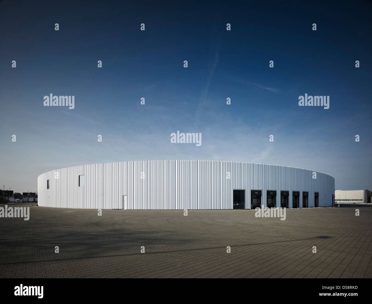 Logistics Building at Vitra Campus, Weil am Rhein, Germany. Architect ...