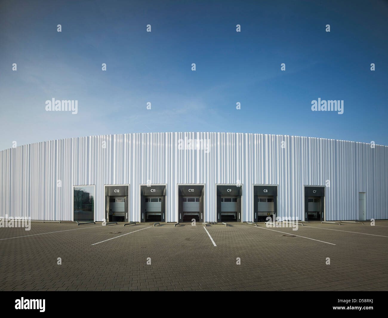 Logistics Building at Vitra Campus, Weil am Rhein, Germany. Architect ...