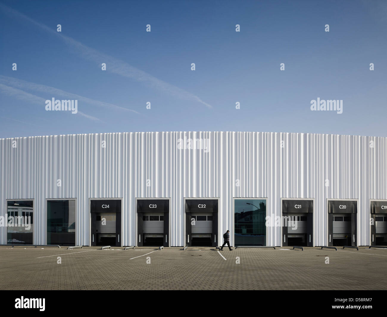 Logistics Building at Vitra Campus, Weil am Rhein, Germany. Architect ...