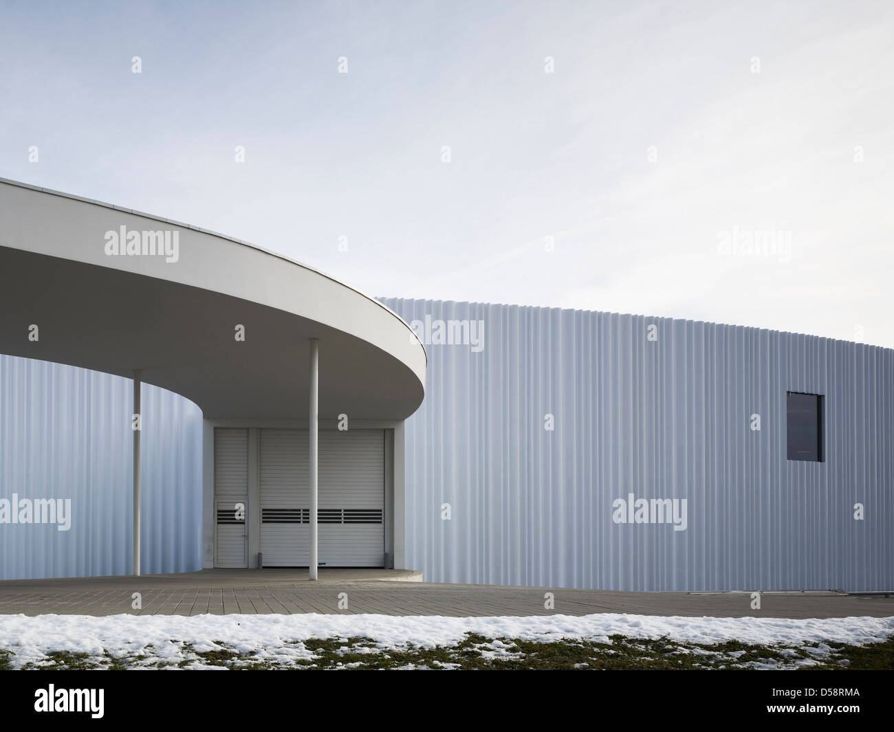 Logistics Building at Vitra Campus, Weil am Rhein, Germany. Architect ...