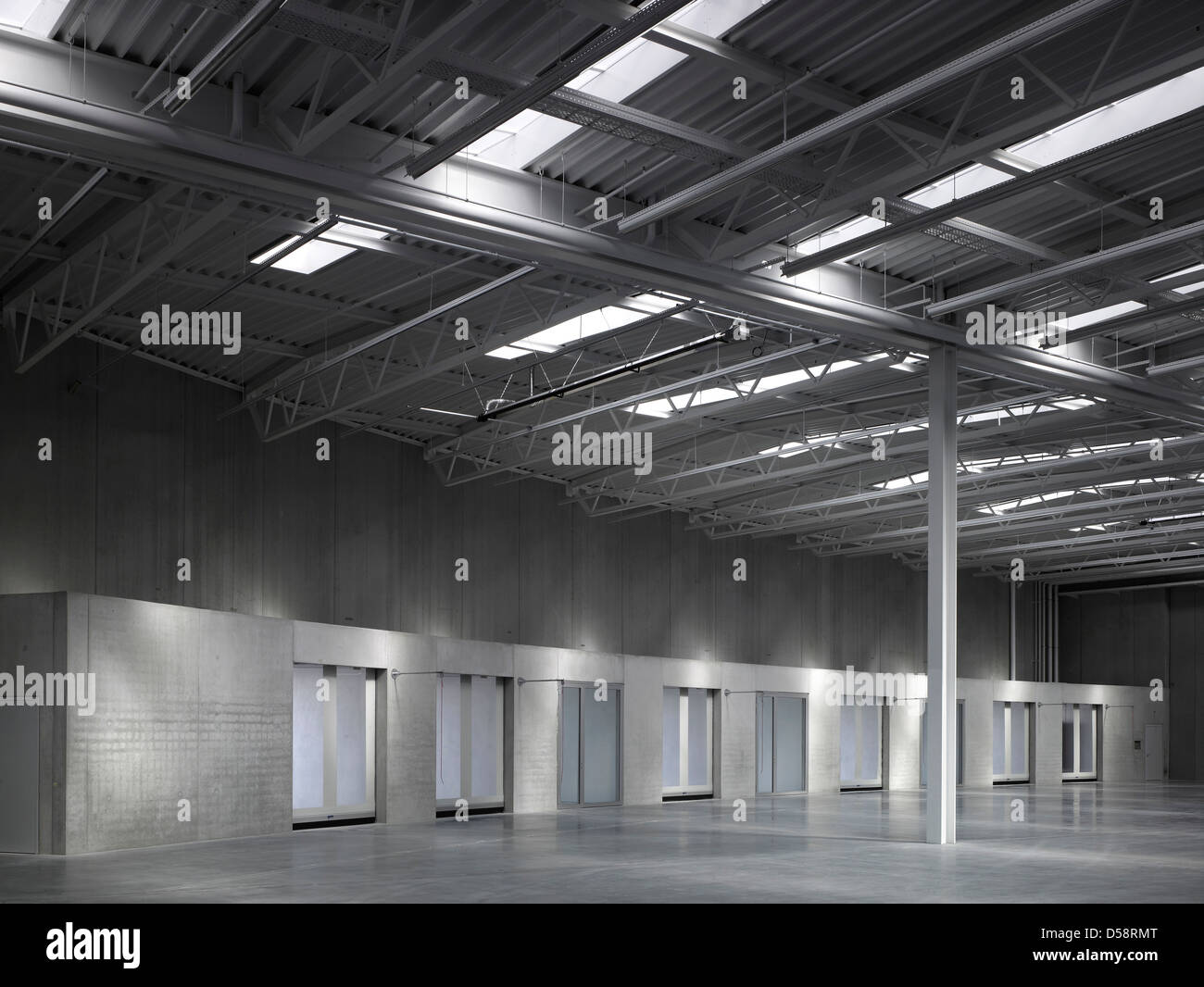 Logistics Building at Vitra Campus, Weil am Rhein, Germany. Architect ...