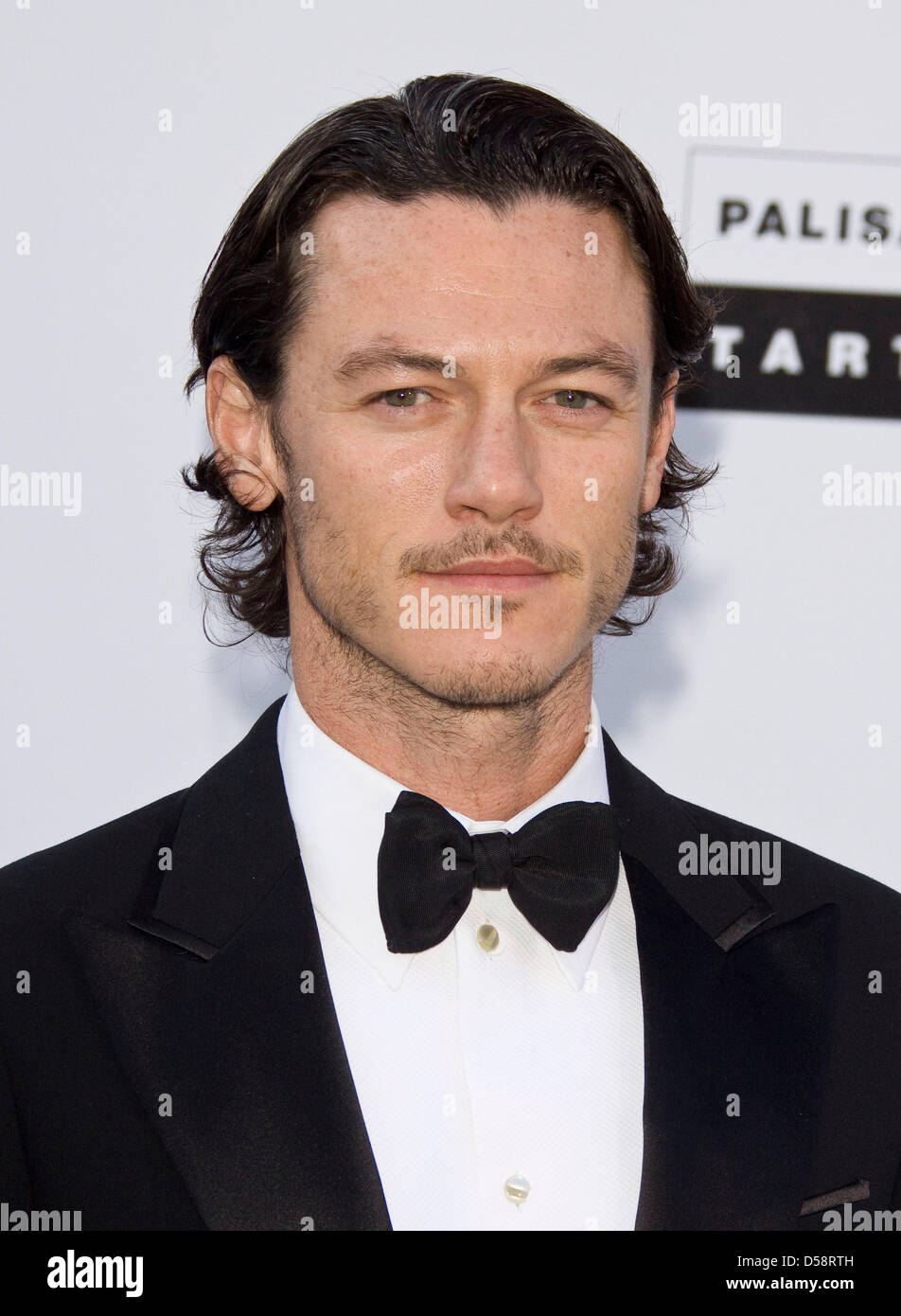 British actor Luke Evans attends the amfAR Cinema Against Aids Gala ...