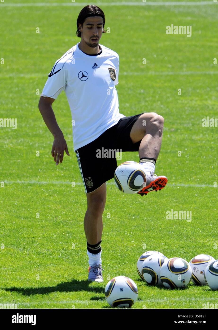 Sami Khedira of Germany's national soccer team in action during the ...