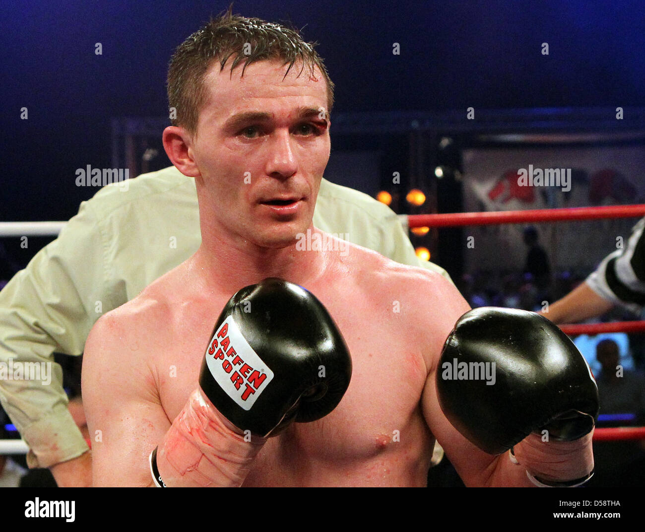 German WBC Champion Vitali Tajbert celebrates after his victory at the ...