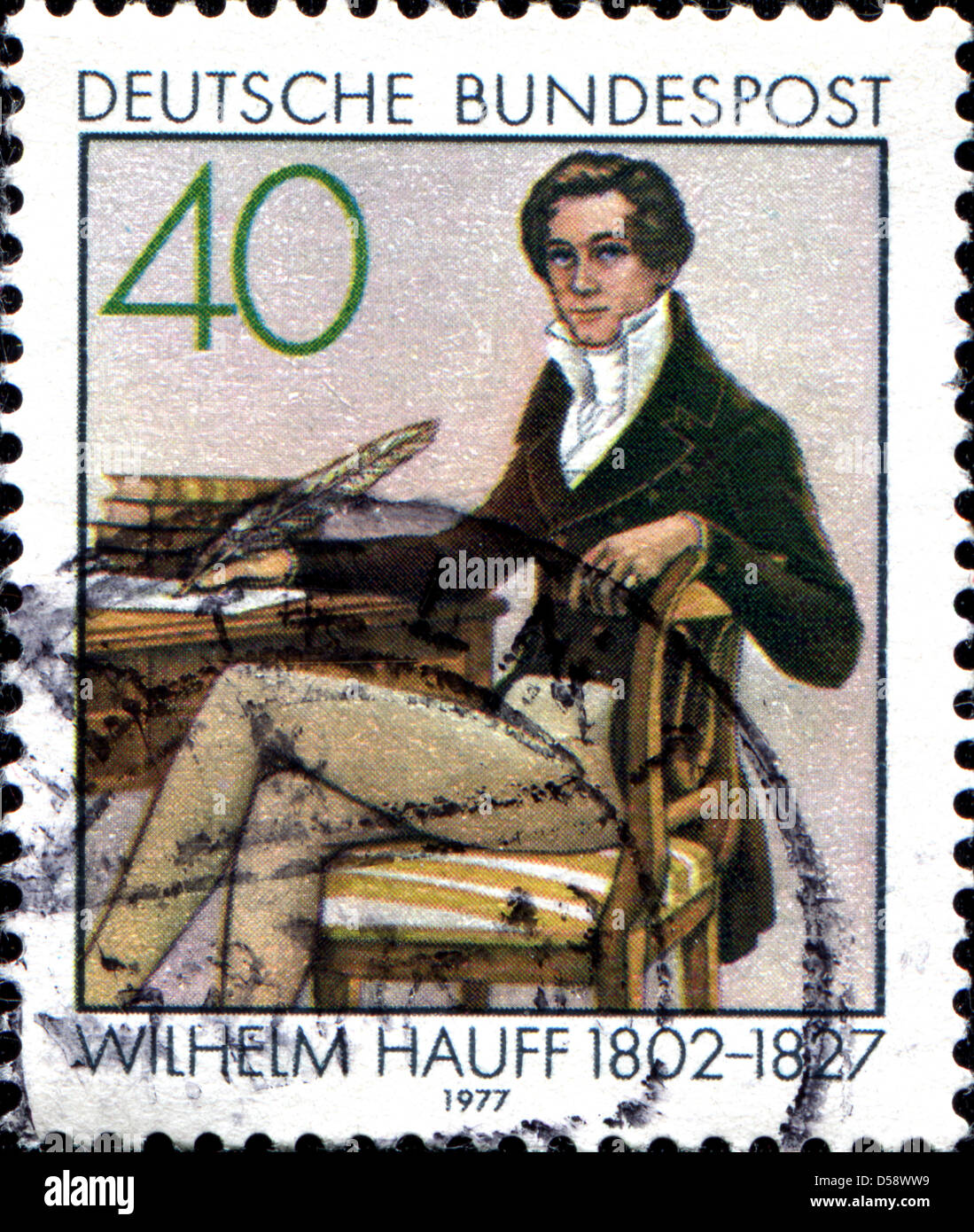 GERMANY - CIRCA 1977: A stamp printed in German Federal Republic shows ...