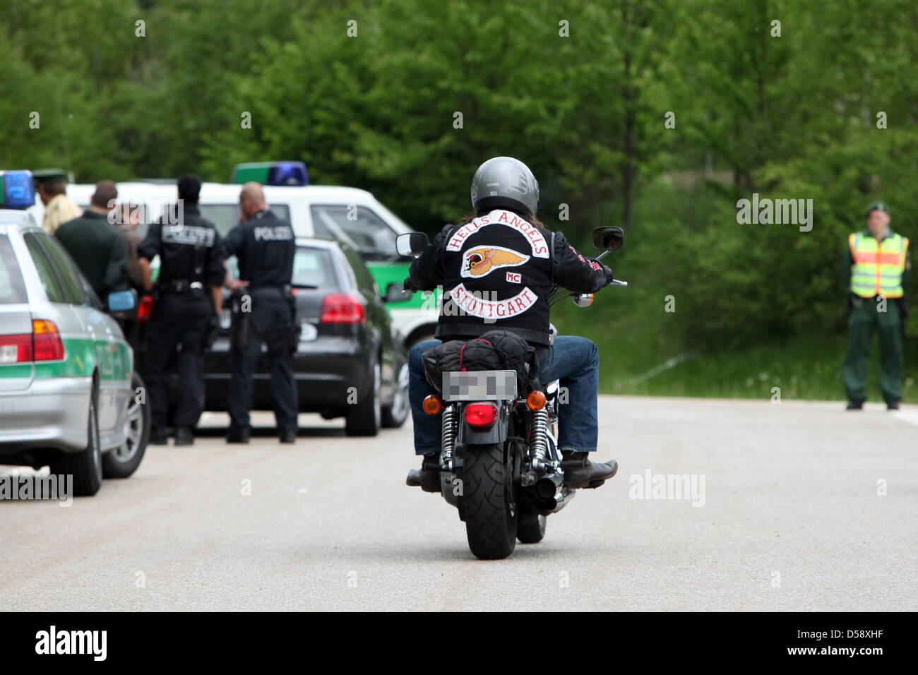 Hells angels motorbike hi-res stock photography and images - Alamy