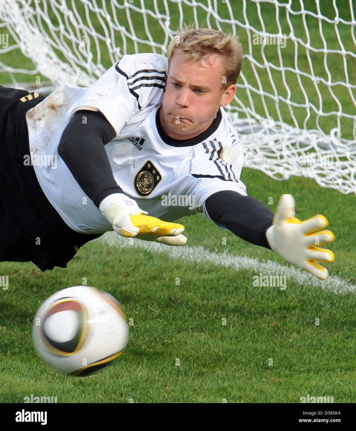 Manuel Neuer, new No1 goalkeeper of Germany'S national soccer team in ...